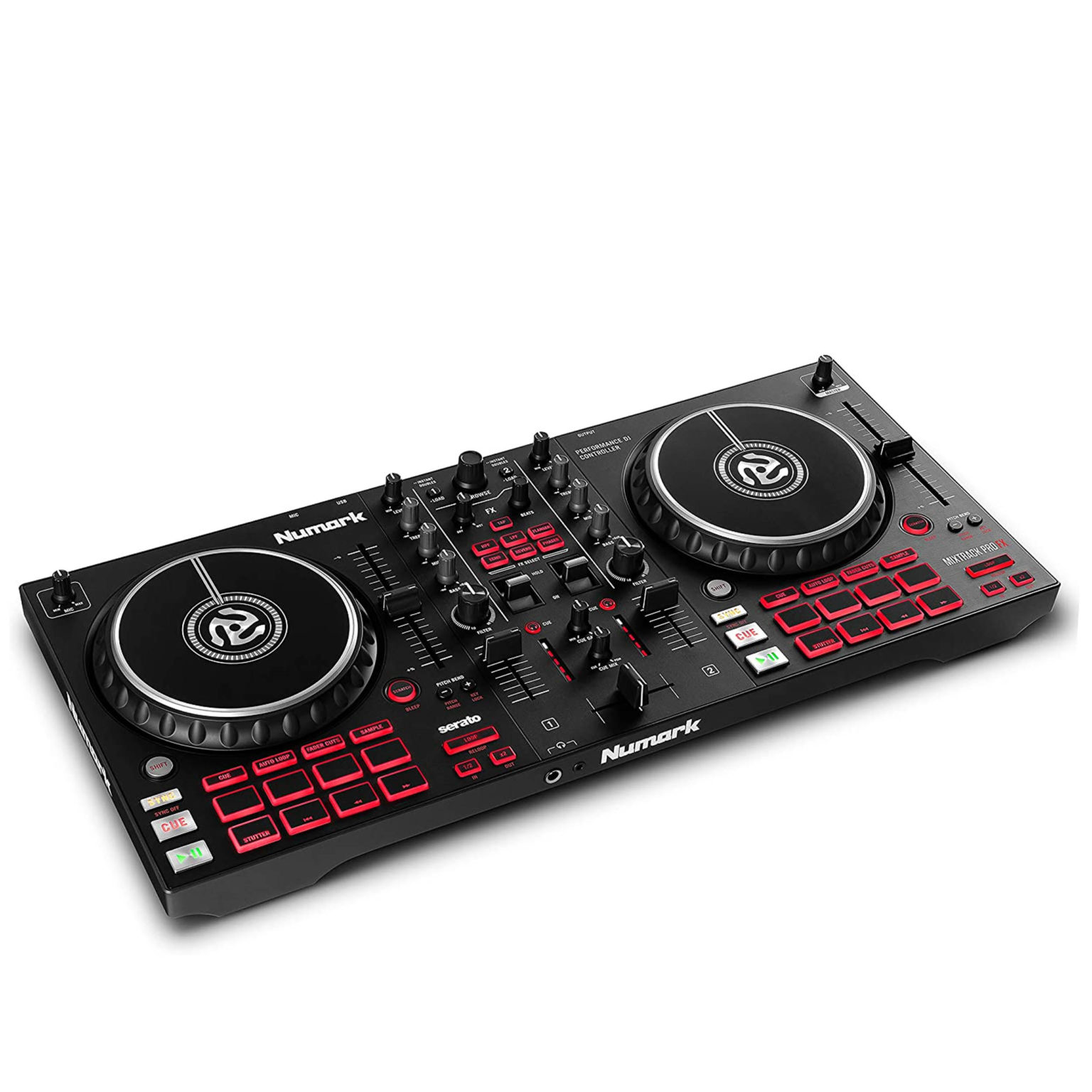 Numark Mixtrack Pro FX – Controlador , interfaz de audio - Multiaudio Pro