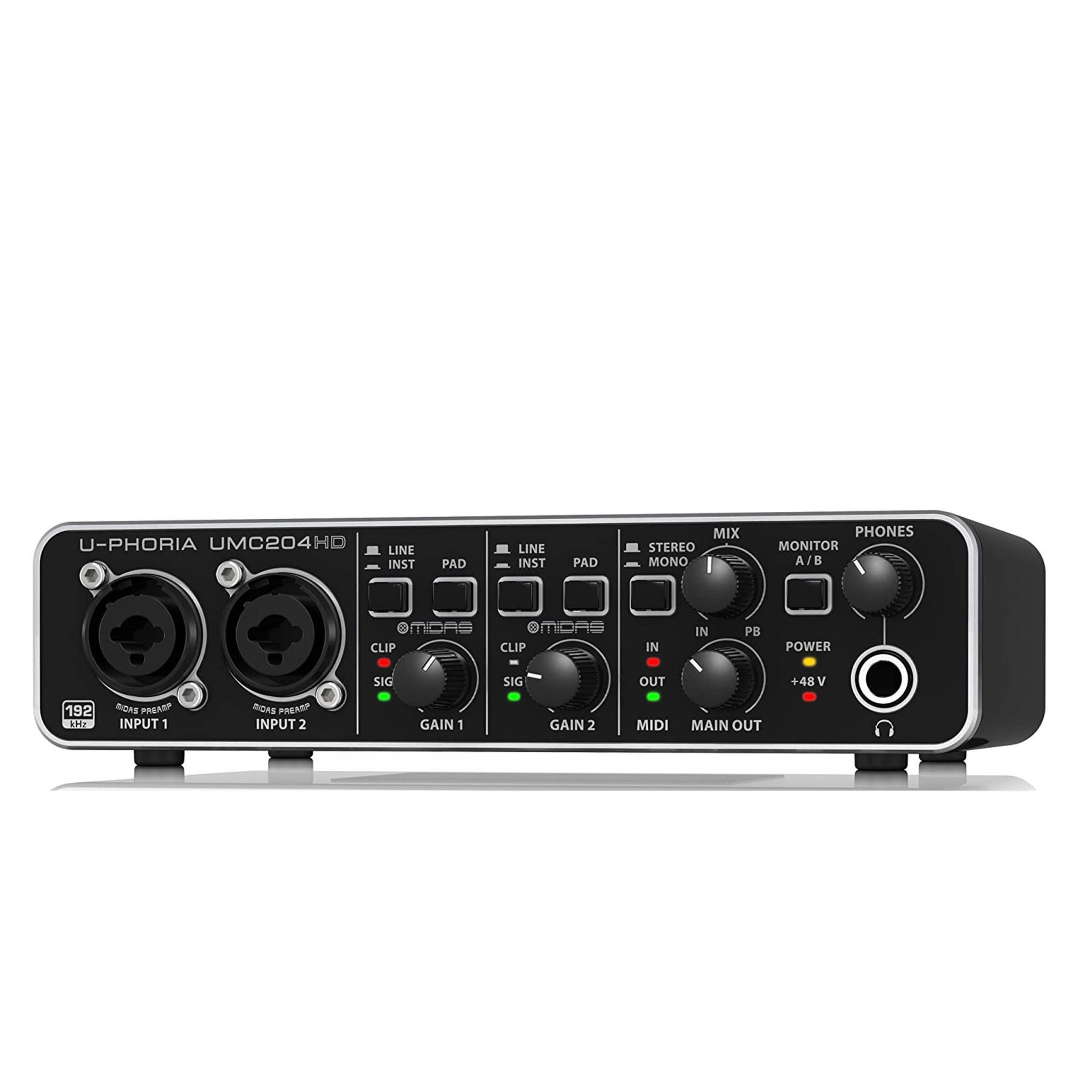 BEHRINGER U-PHORIA UMC204HD INTERFAZ - Multiaudio Pro