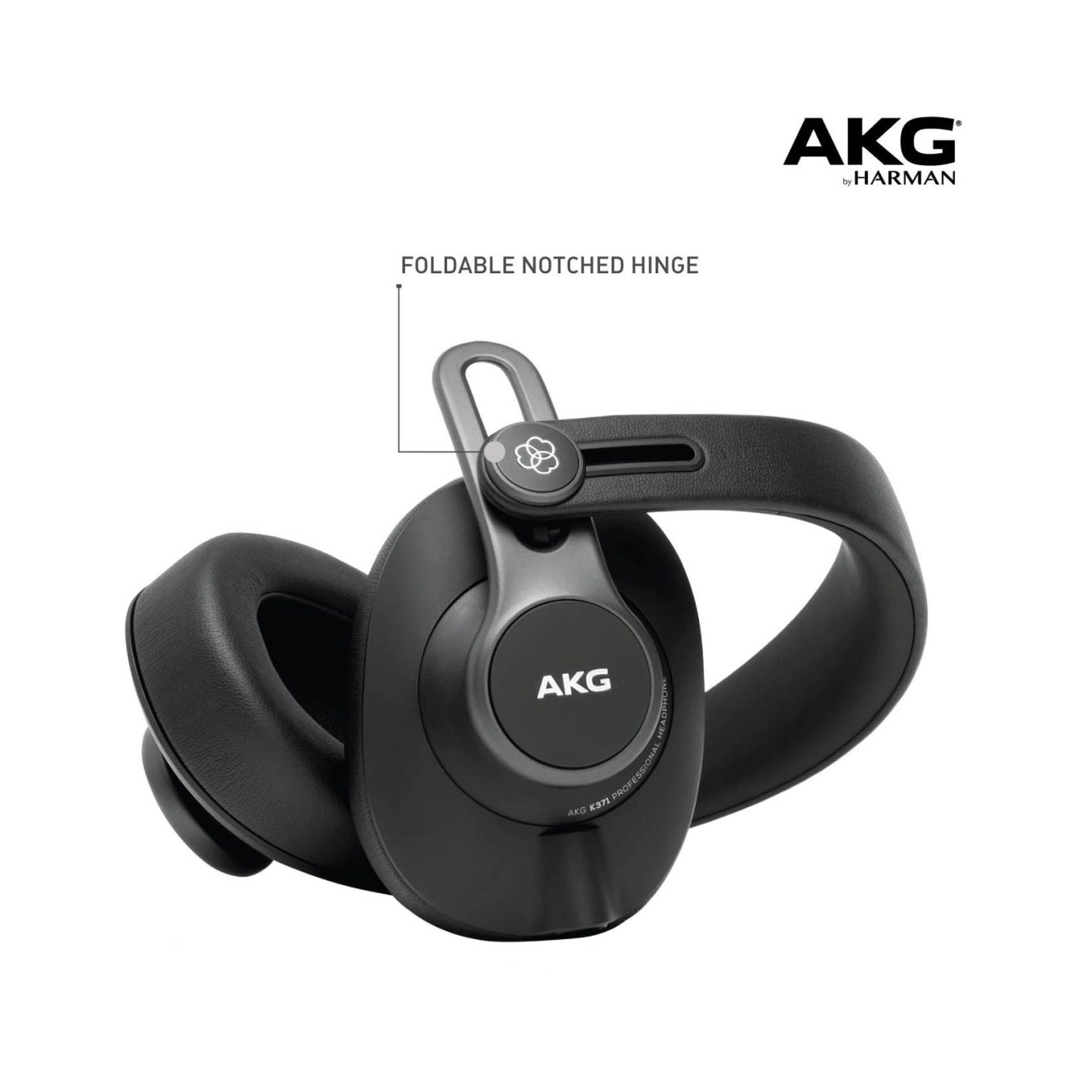 AKG Pro Audio K371 – Auriculares de estudio plegables sobre la oreja ...